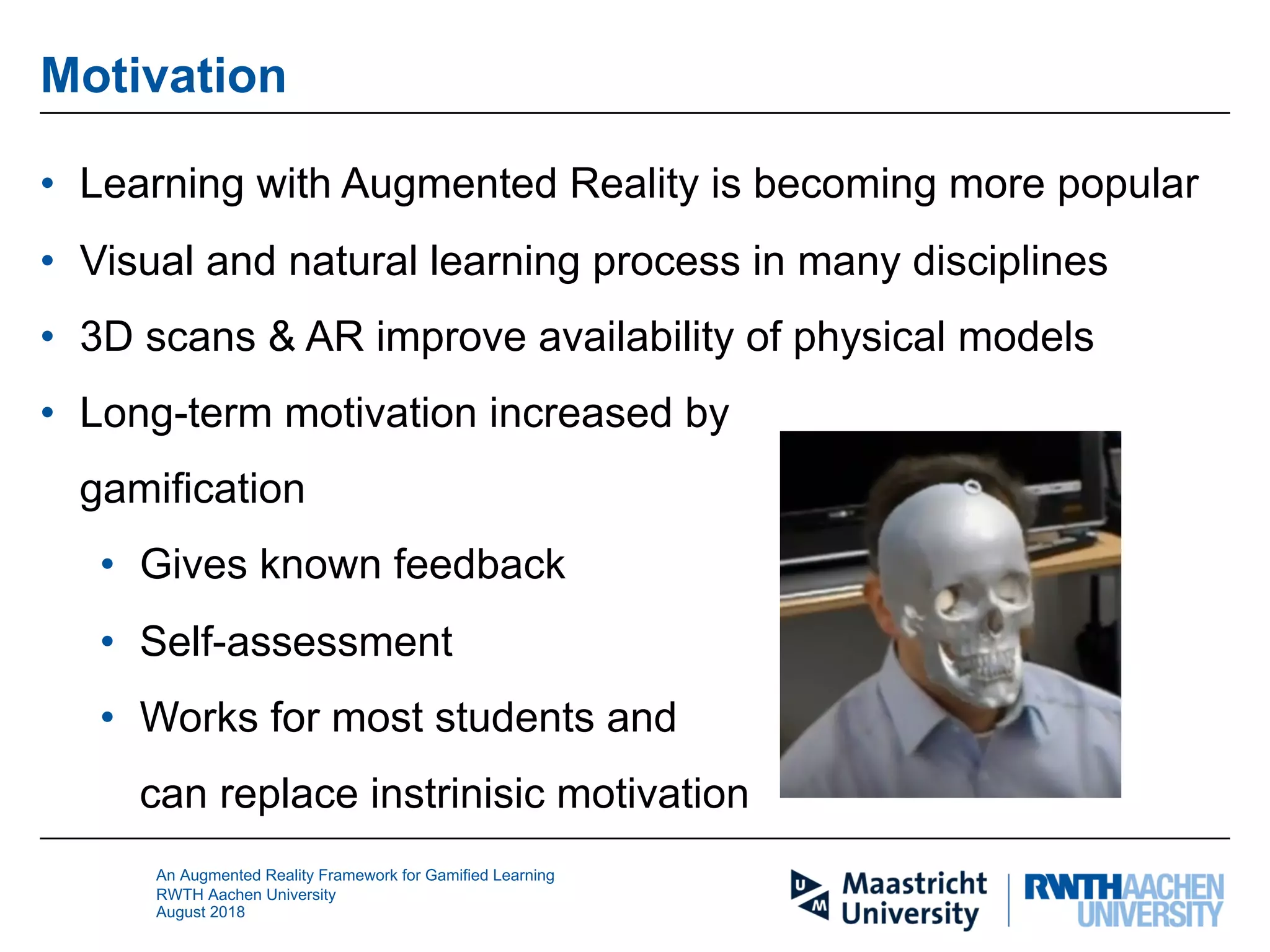 An Augmented Reality Framework for Gamified Learning | PDF ...
