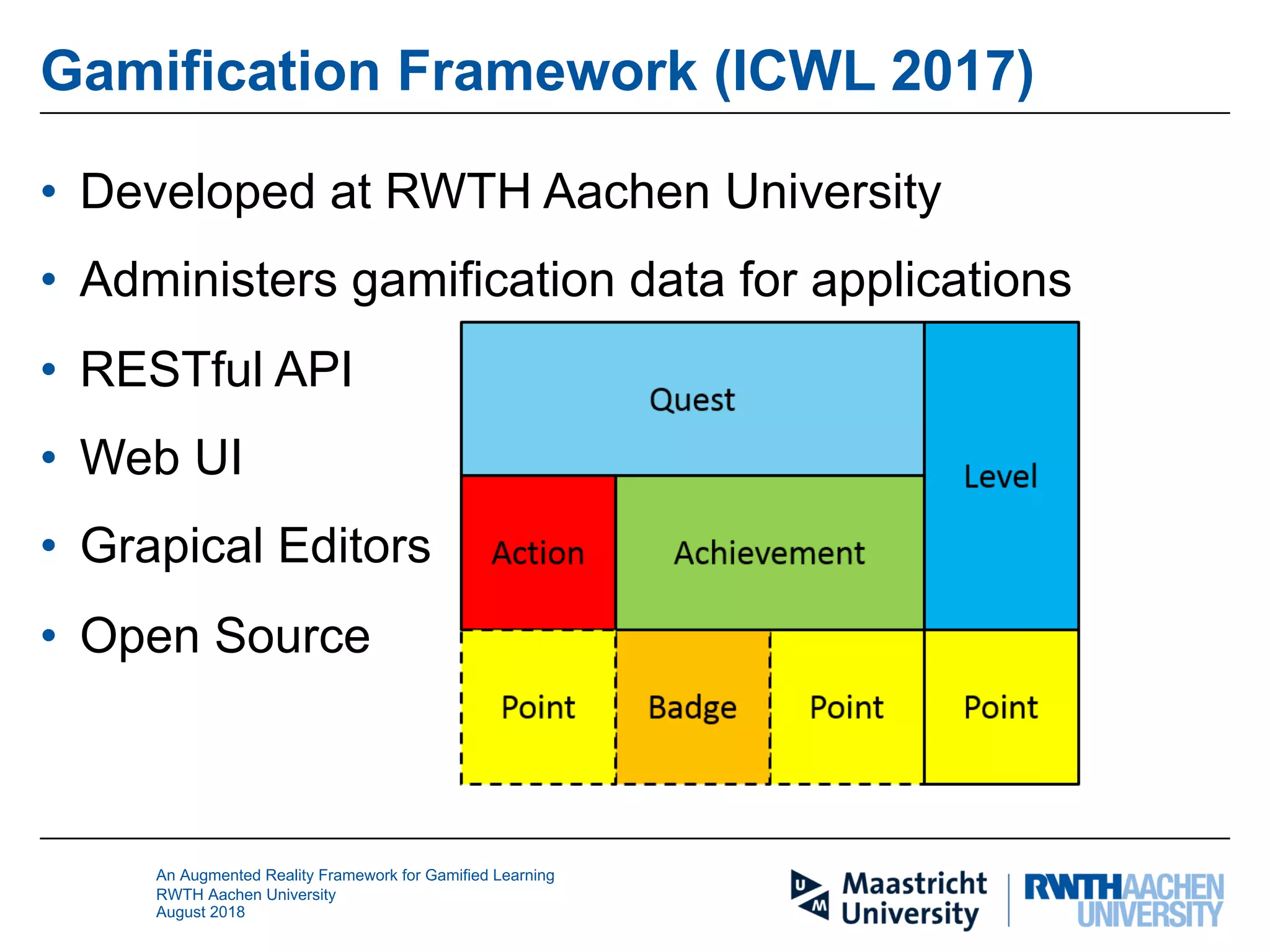 An Augmented Reality Framework for Gamified Learning | PDF | Educational Video Games | Video ...