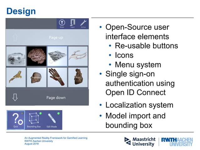 An Augmented Reality Framework for Gamified Learning | PPT