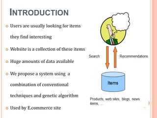 genetic algorithm based music recommender system | PPT