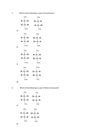 Gamsat Practice Questions | PDF