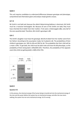 Gamsat Practice Questions | PDF