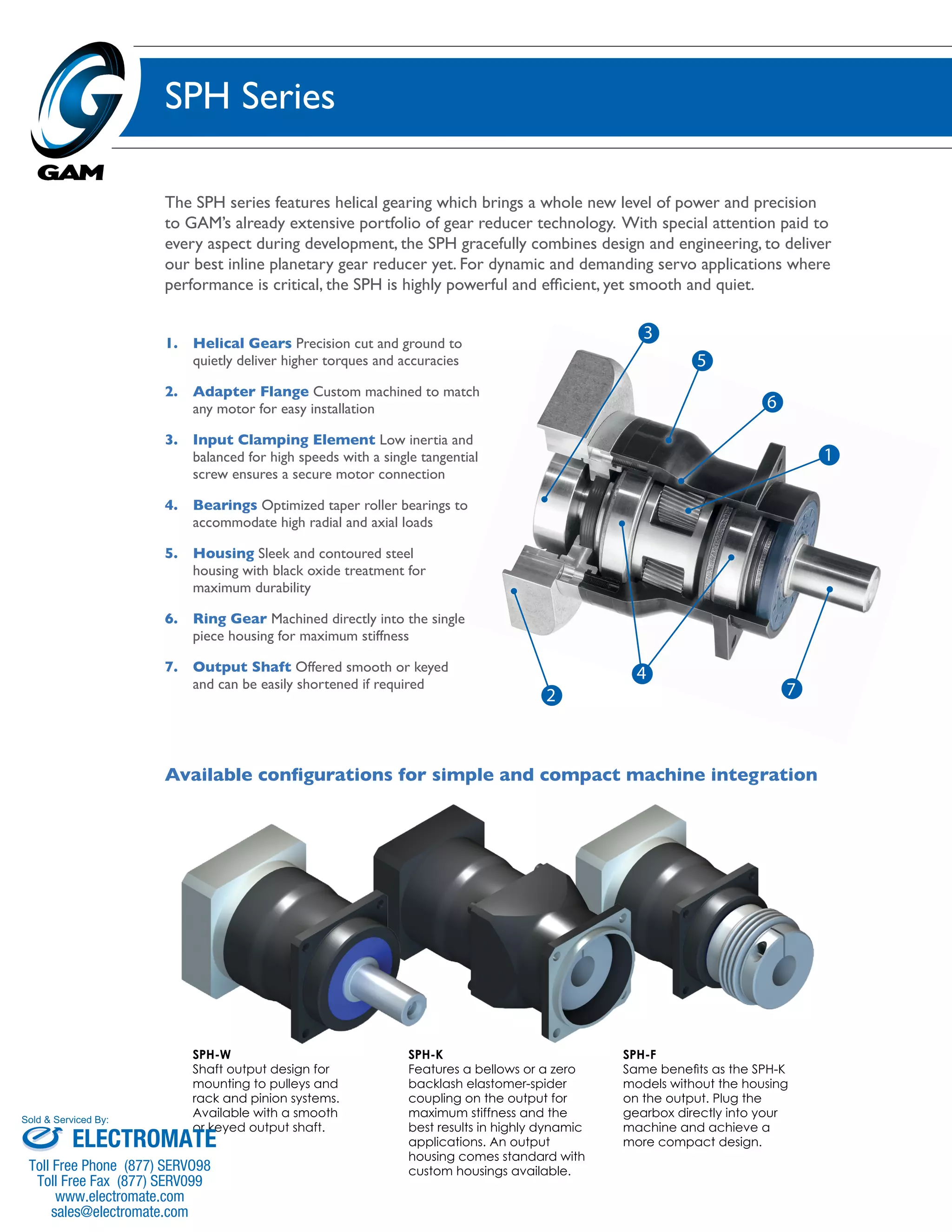Gam sph brochure | PDF