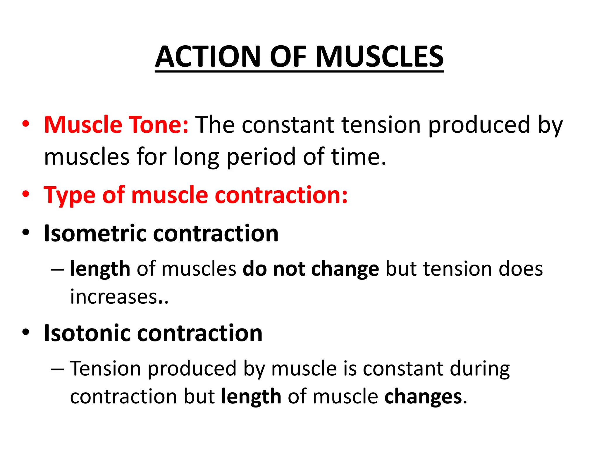 anatomy of muscle for all general muscle | PPT