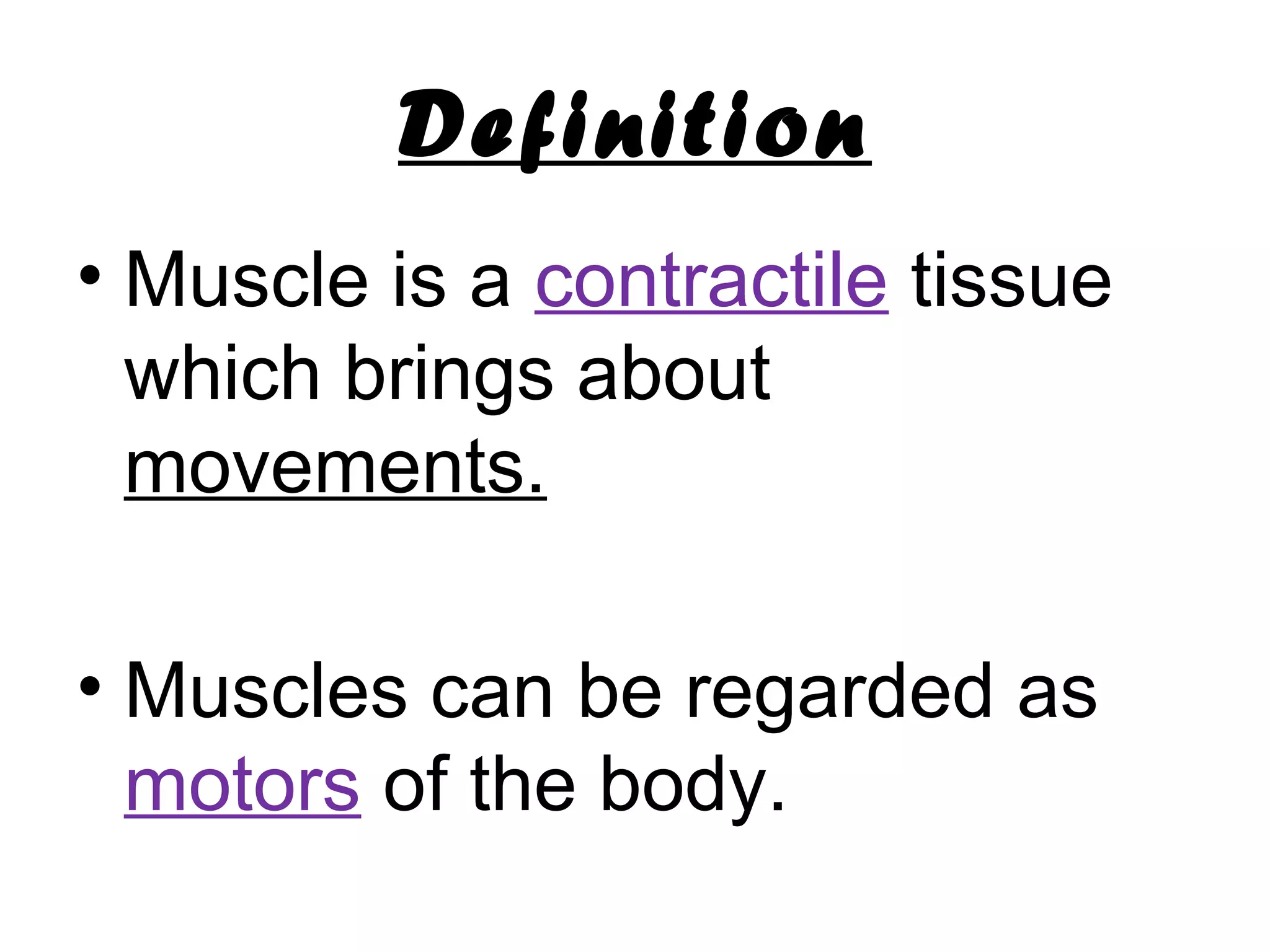 General anatomy of muscles | PPT