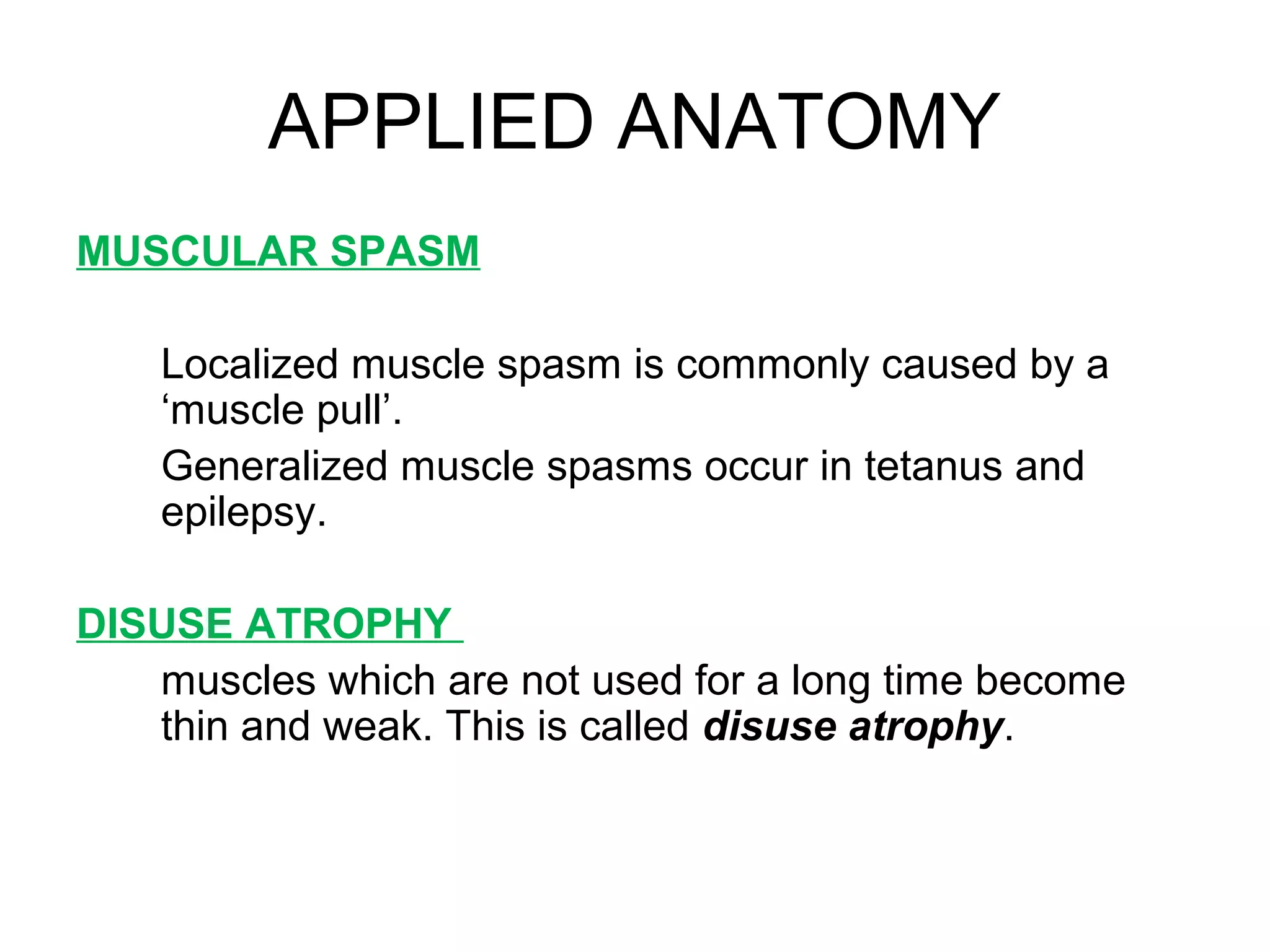 General anatomy of muscles | PPT