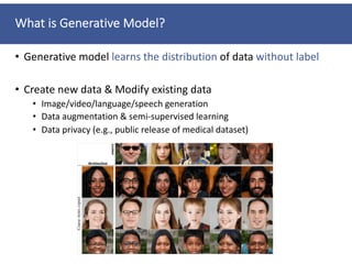 Generative Models for General Audiences | PPT