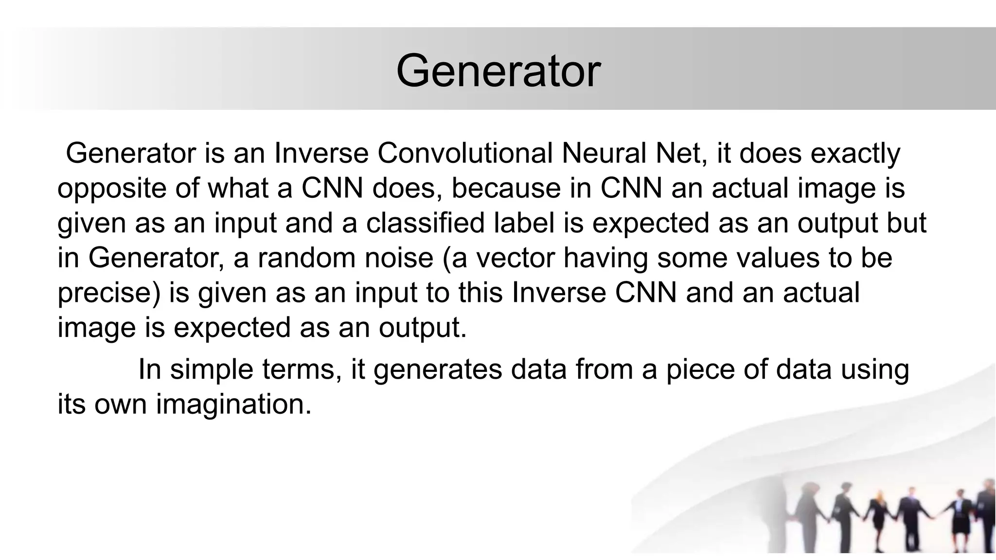 Generative Adversarial Network (GAN) | PPTX