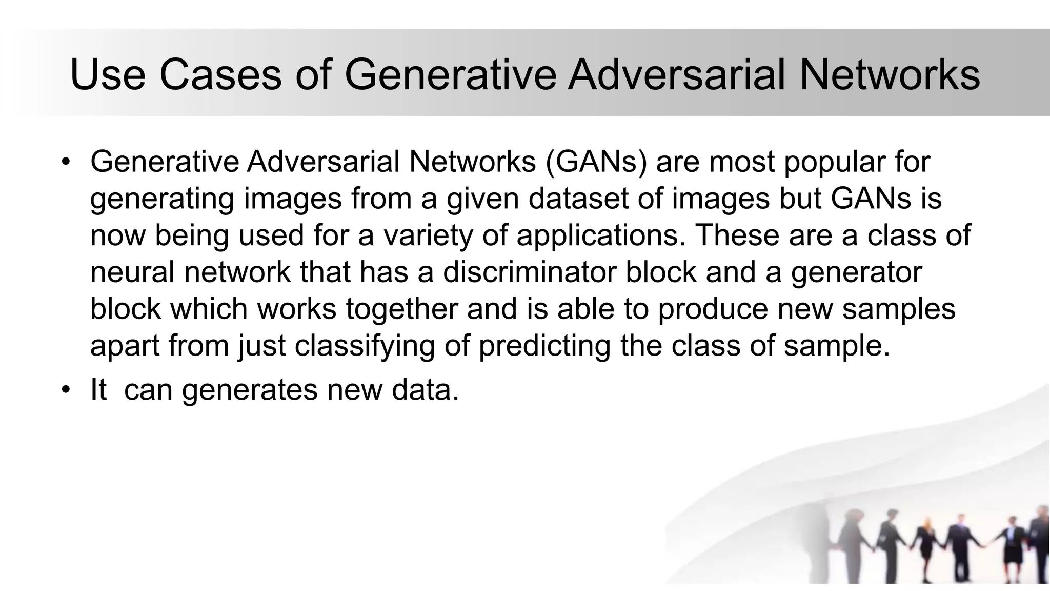 Generative Adversarial Network Gan Pptx
