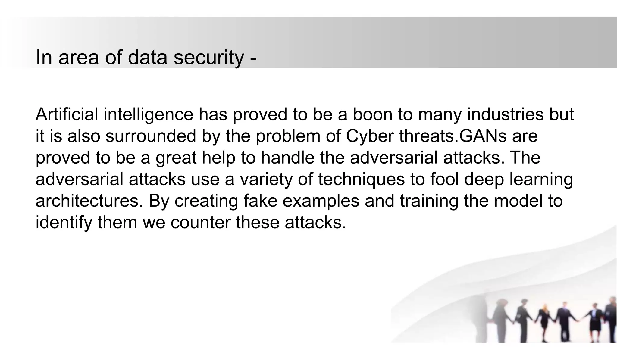 Generative Adversarial Network (GAN) | PPTX