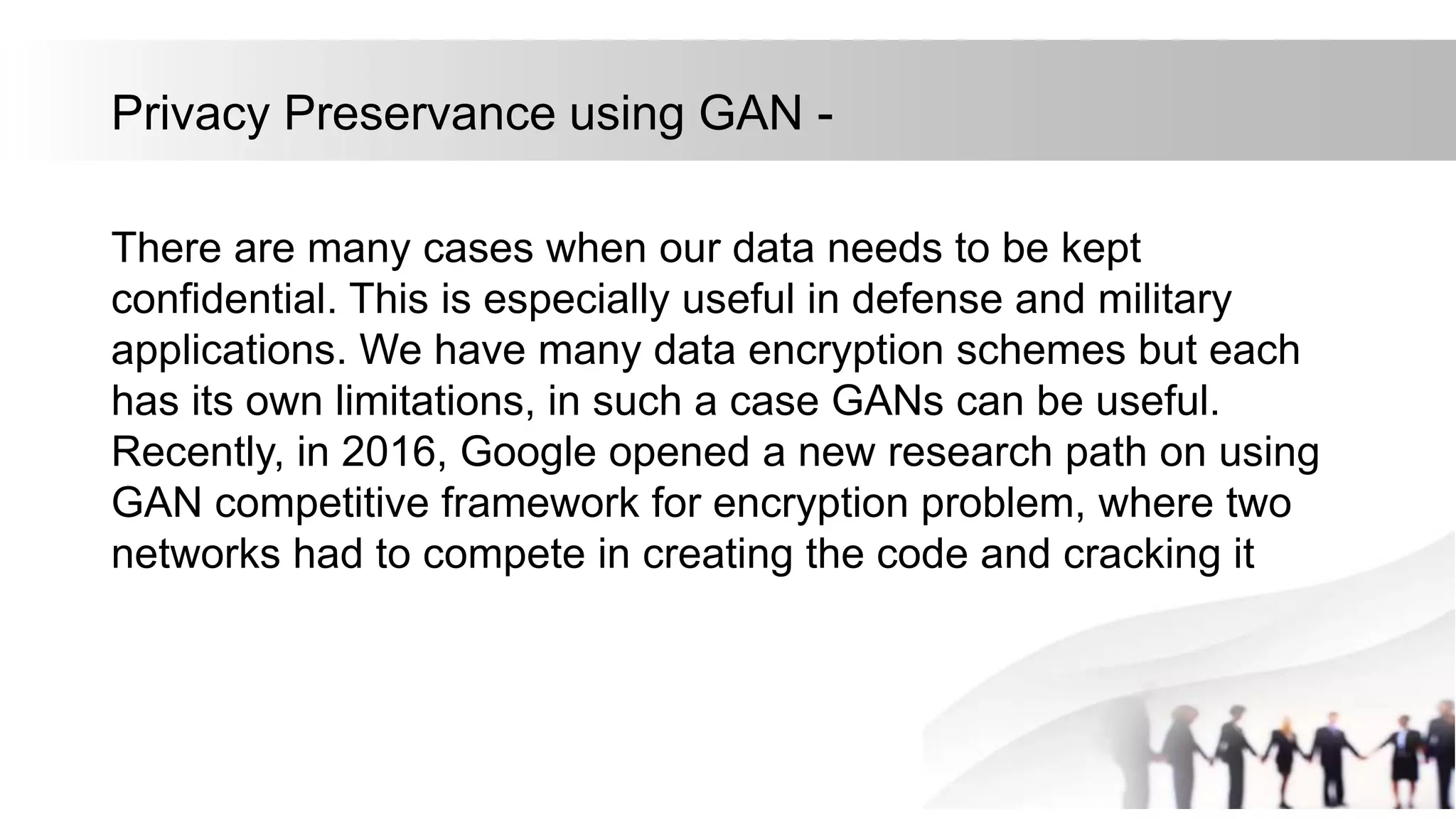 Generative Adversarial Network (GAN) | PPTX