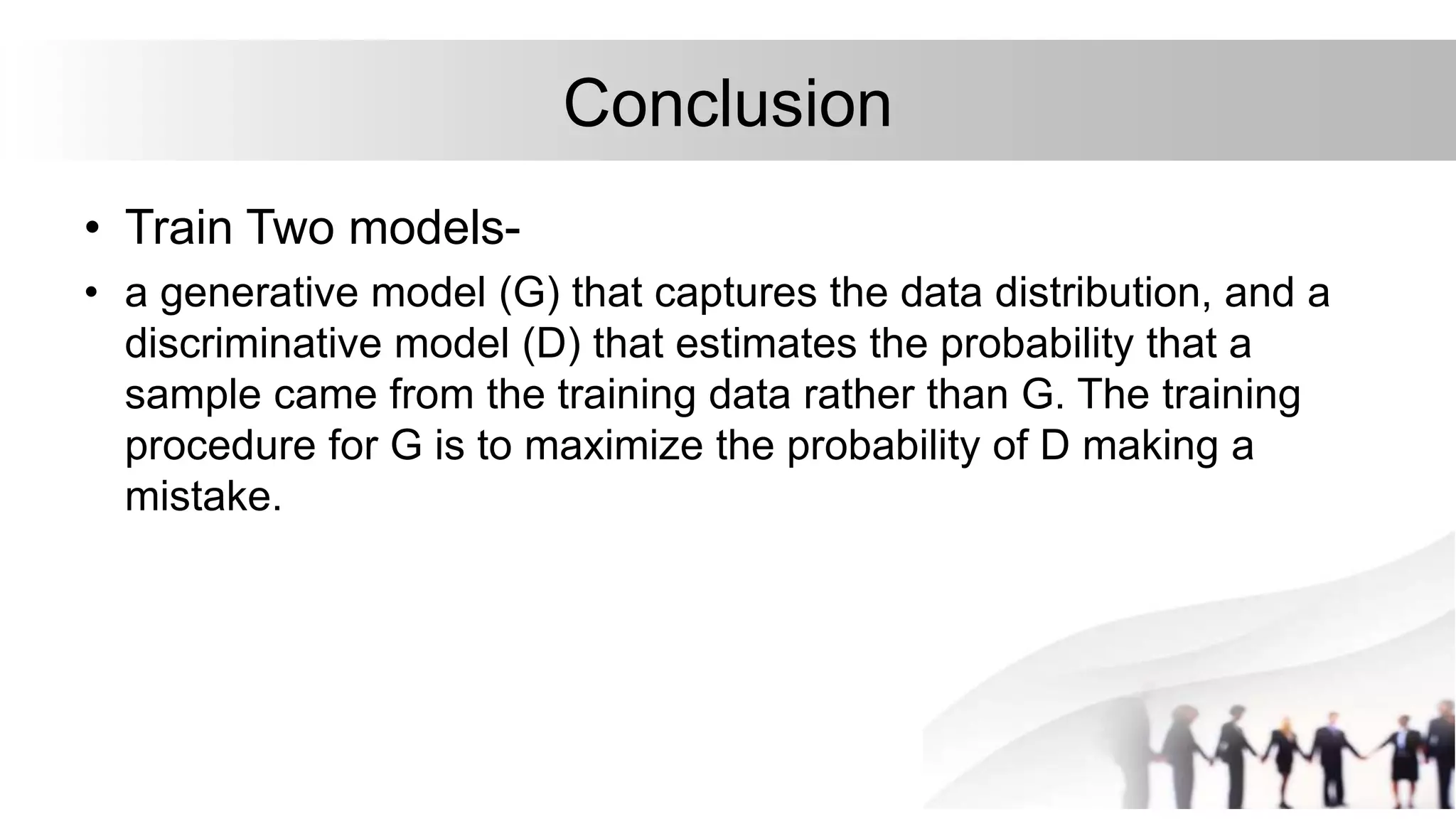 Generative Adversarial Network (GAN) | PPTX