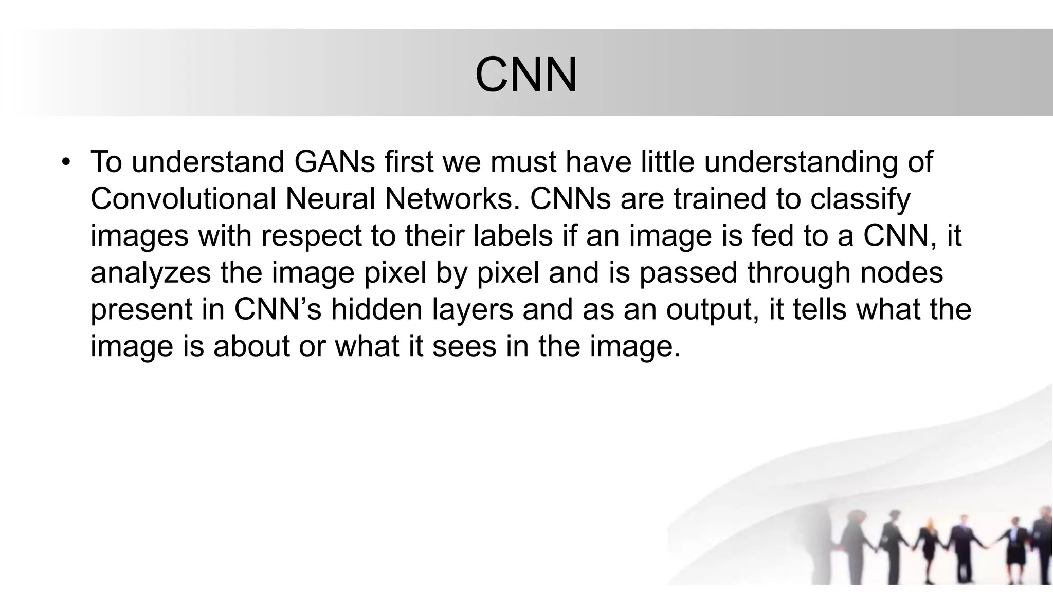 Generative Adversarial Network (GAN) | PPTX Generative Adversarial Network (GAN) | PPTX
