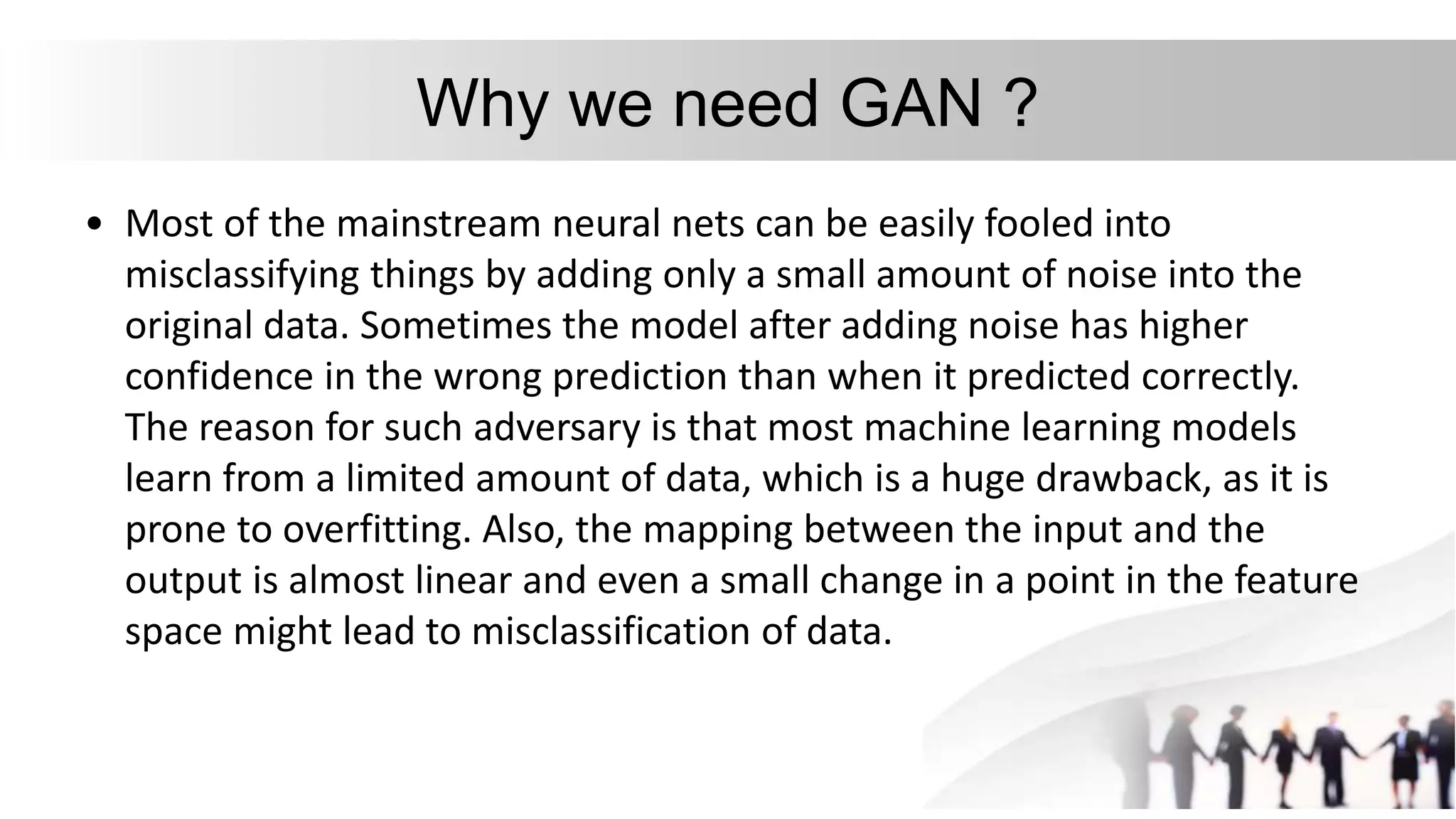 Generative Adversarial Network (GAN) | PPTX
