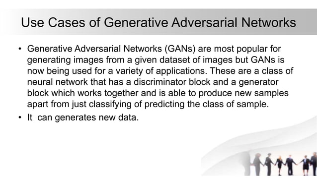 Generative Adversarial Network (GAN) | PPTX