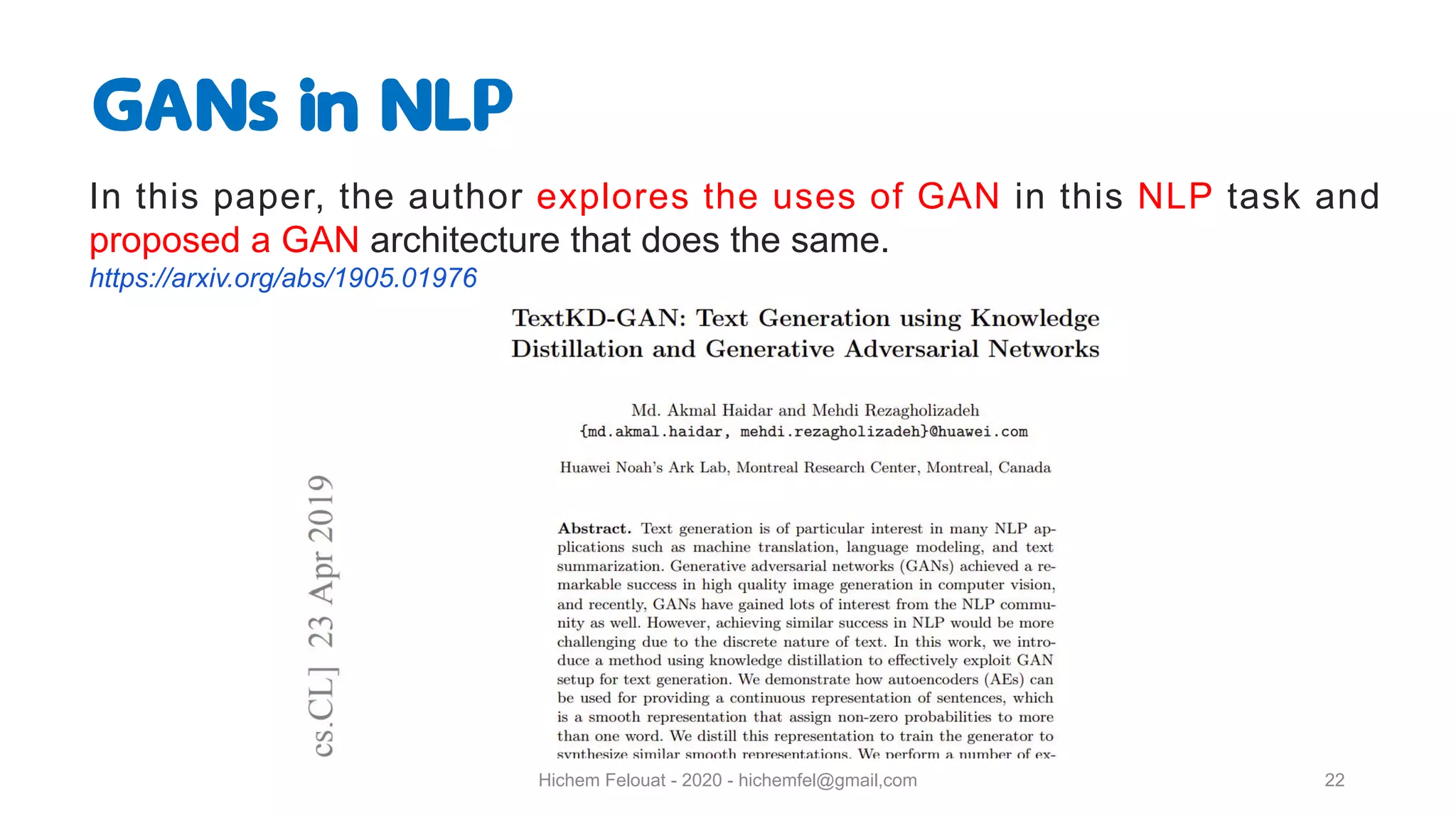 Introduction To Generative Adversarial Networks GANs | PDF