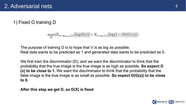 Gan Generative Adversarial Networkspptx Computing Technology And Computing