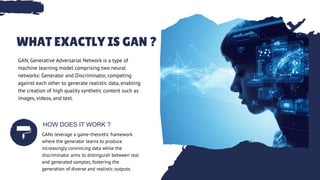 Generative Adversarial Network (GAN) for Image Synthesis | PPTX