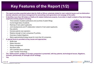 GaN-on-Si Patent Investigation | PPT