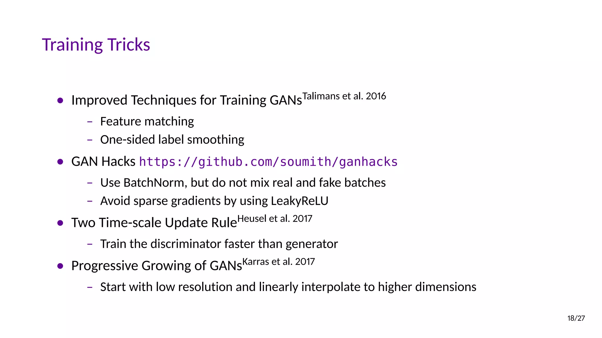 A Short Introduction to Generative Adversarial Networks | PPT