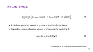 A Short Introduction to Generative Adversarial Networks | PPT
