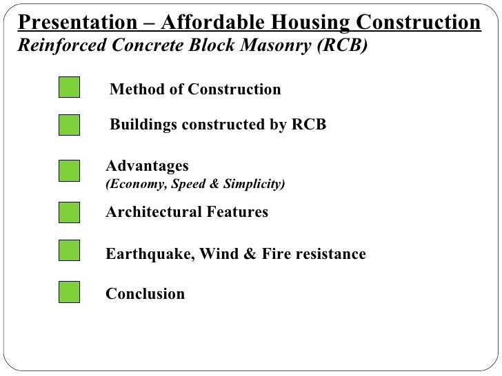 Affordable Construction Method | PPT