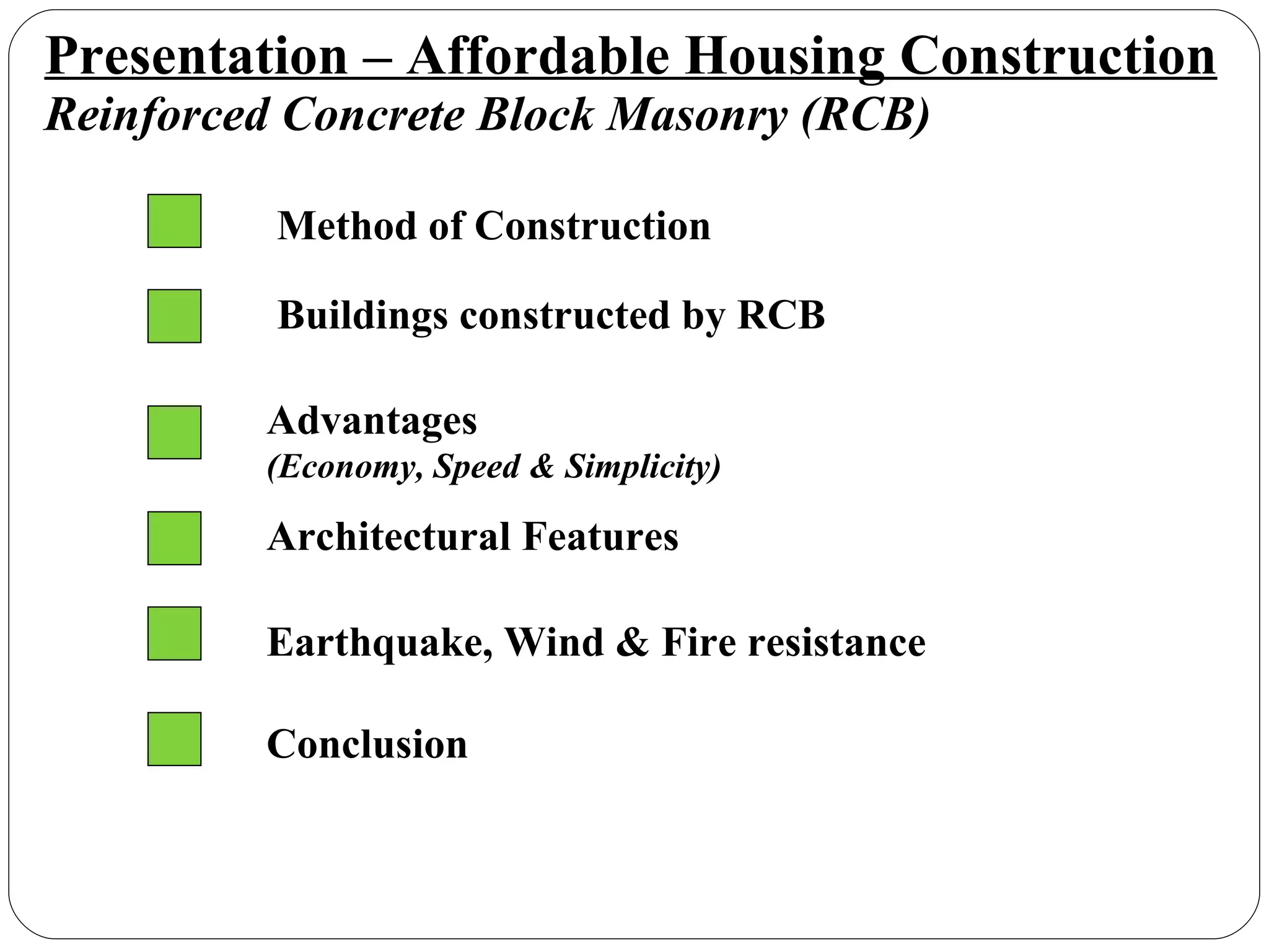 Ganaka presentation-master/ Eco-friendly/Affordable Construction Method ...