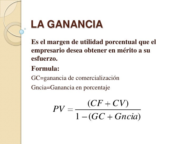 Ganancia exposicion 13
