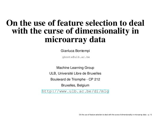 Feature Selection And Microarray Data