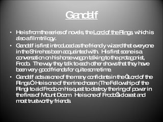 Gandalf presentation | PPT