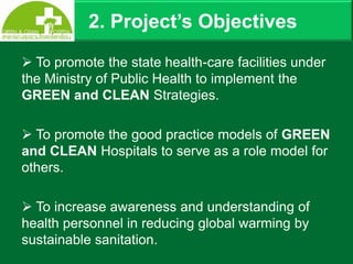 Green and Clean Hospital : Sustainable Sanitation through Green and ...