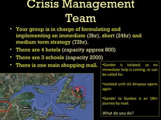 Gander Airport Case Study | PPT