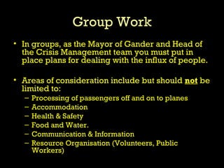 Gander Airport Case Study | PPT