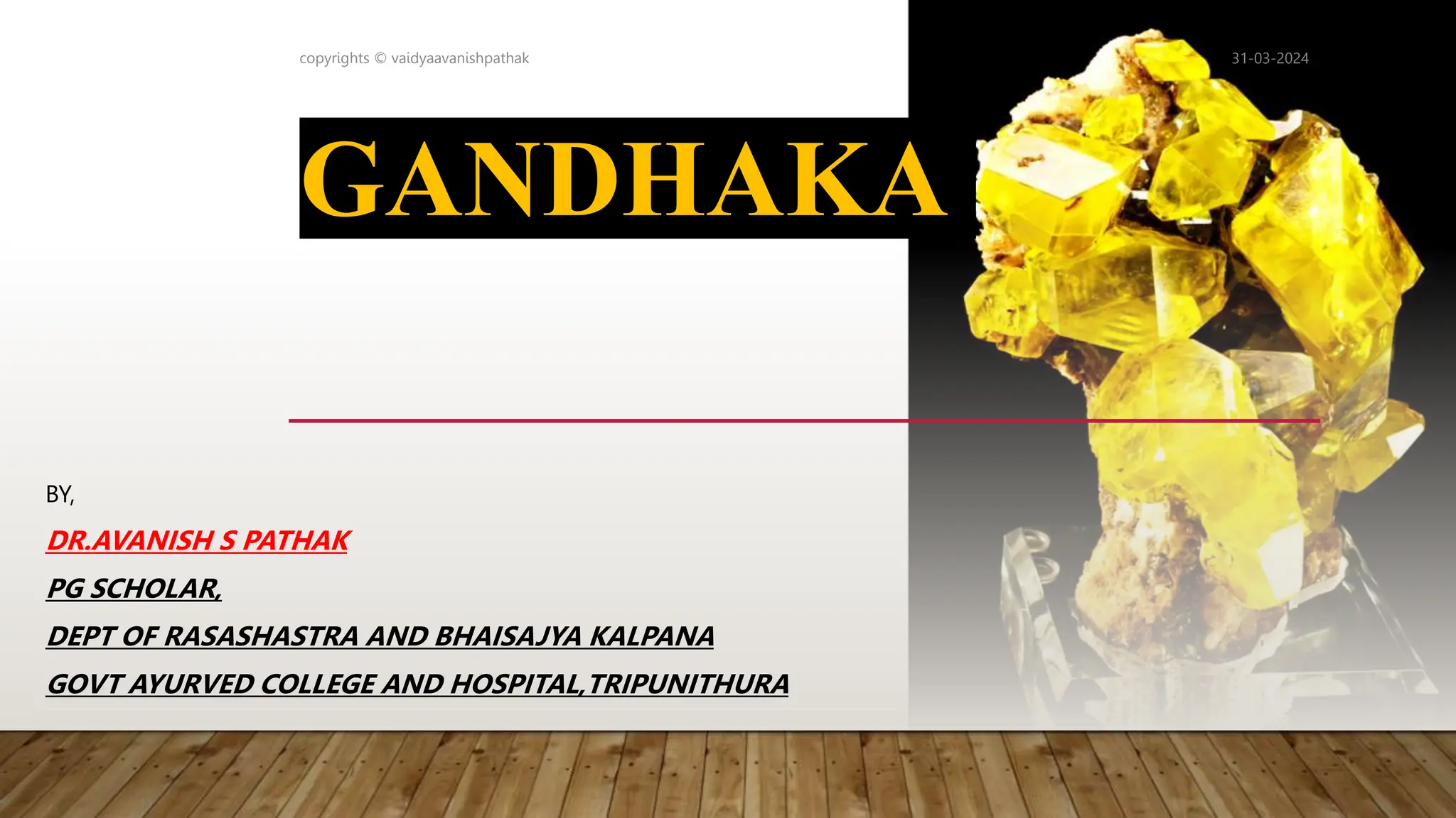 Gandhaka and its Kalpas -- A detailed compilation from rasa tarangini ...