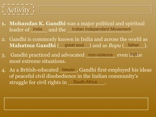 Gandhi | PPT