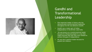 Gandhi.ppt | Executive Leadership & Management | Business