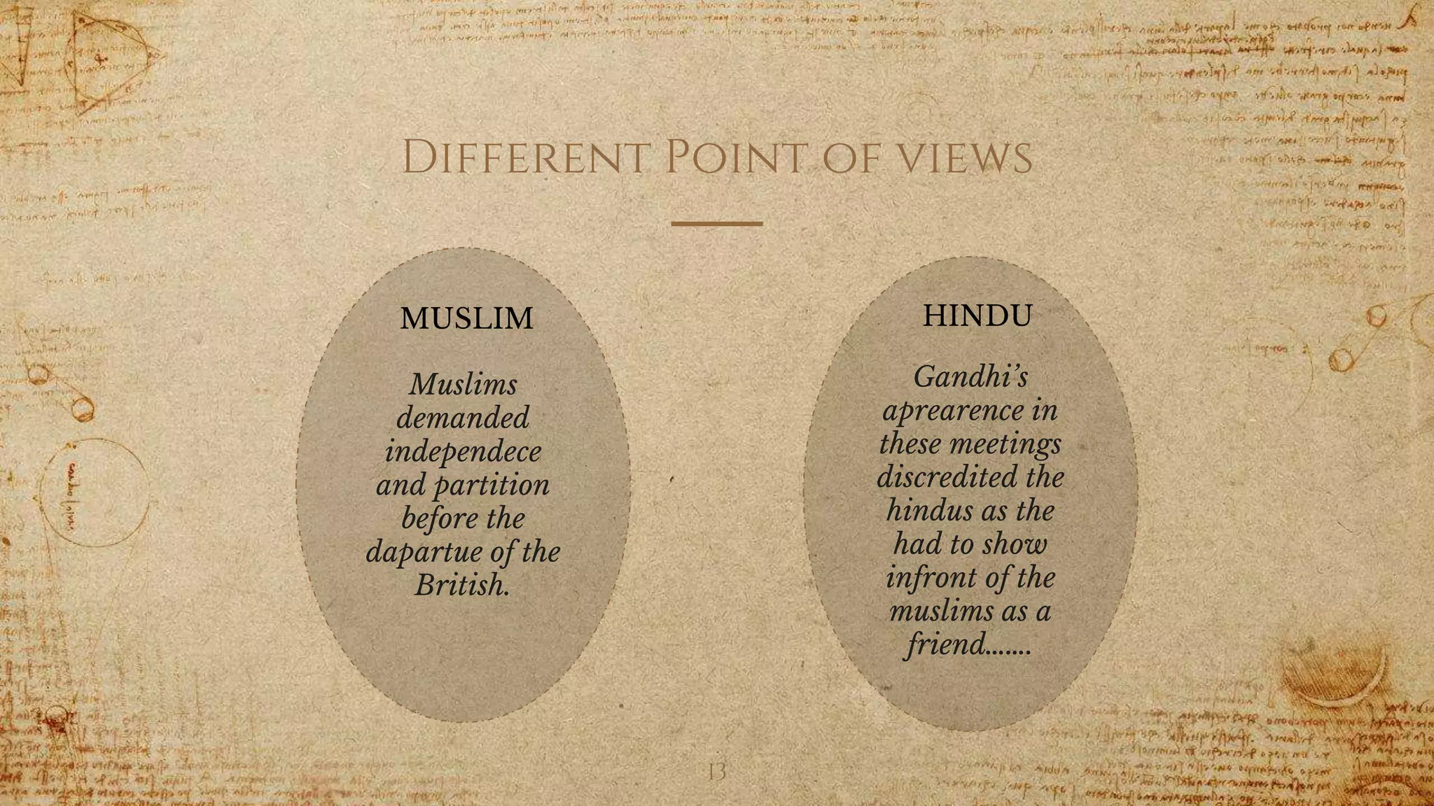 Gandhi-Jinnah talks (1944) | PPTX