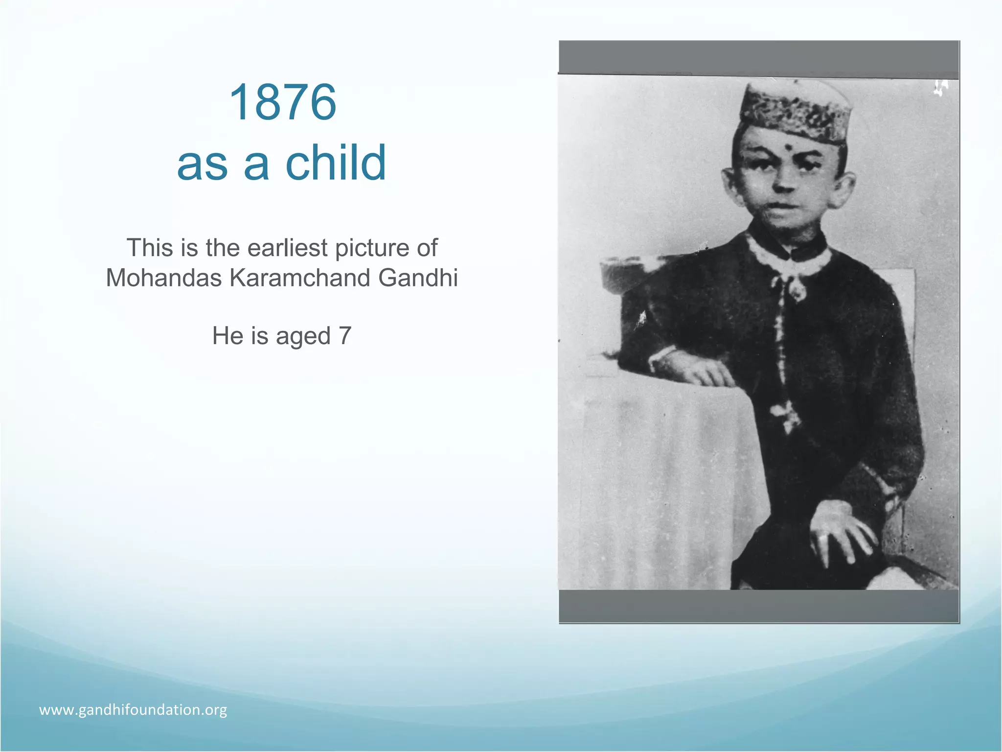 Gandhi A Life In Pictures | PPT