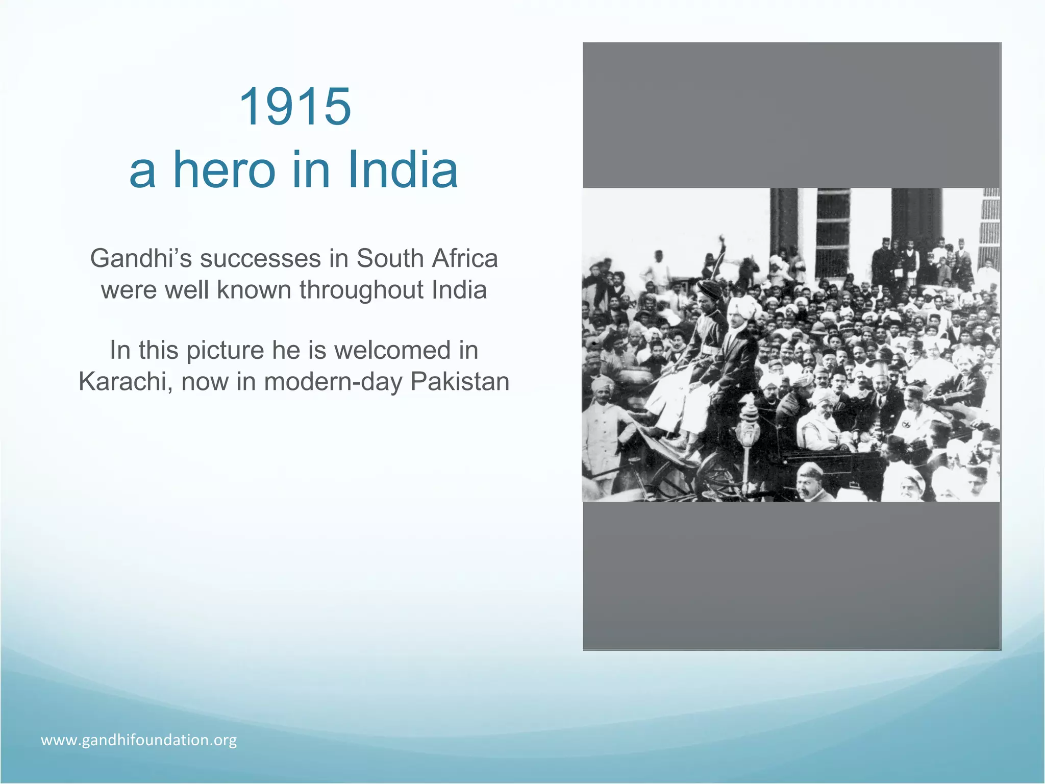 Gandhi A Life In Pictures | PPT