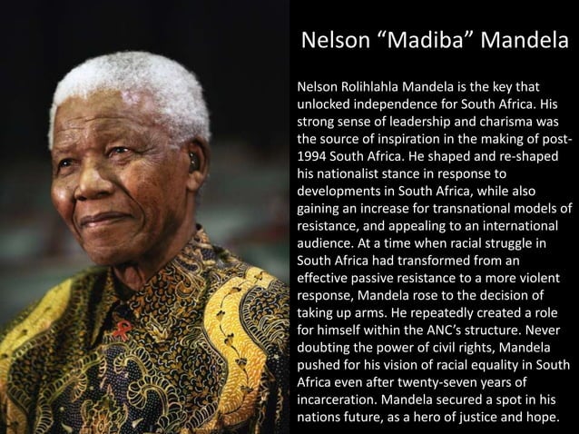 Gandhi and Mandela | PPTX | Hinduism | Religion & Spirituality