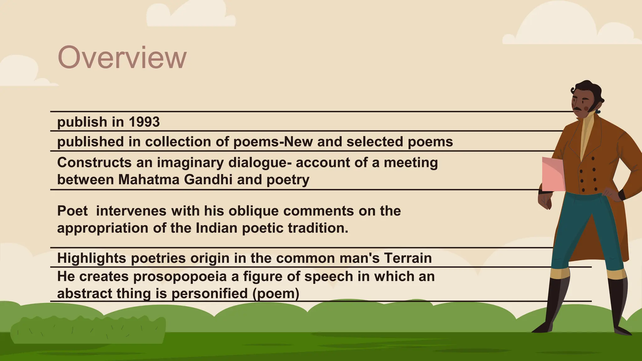 Gandhi and Poetry Satchidanandan MA ENGL | PPT | Free Download
