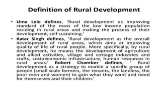 Gandhian model of rural development | PPTX