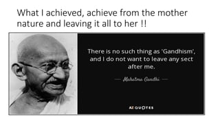 Gandhian model of rural development | PPTX