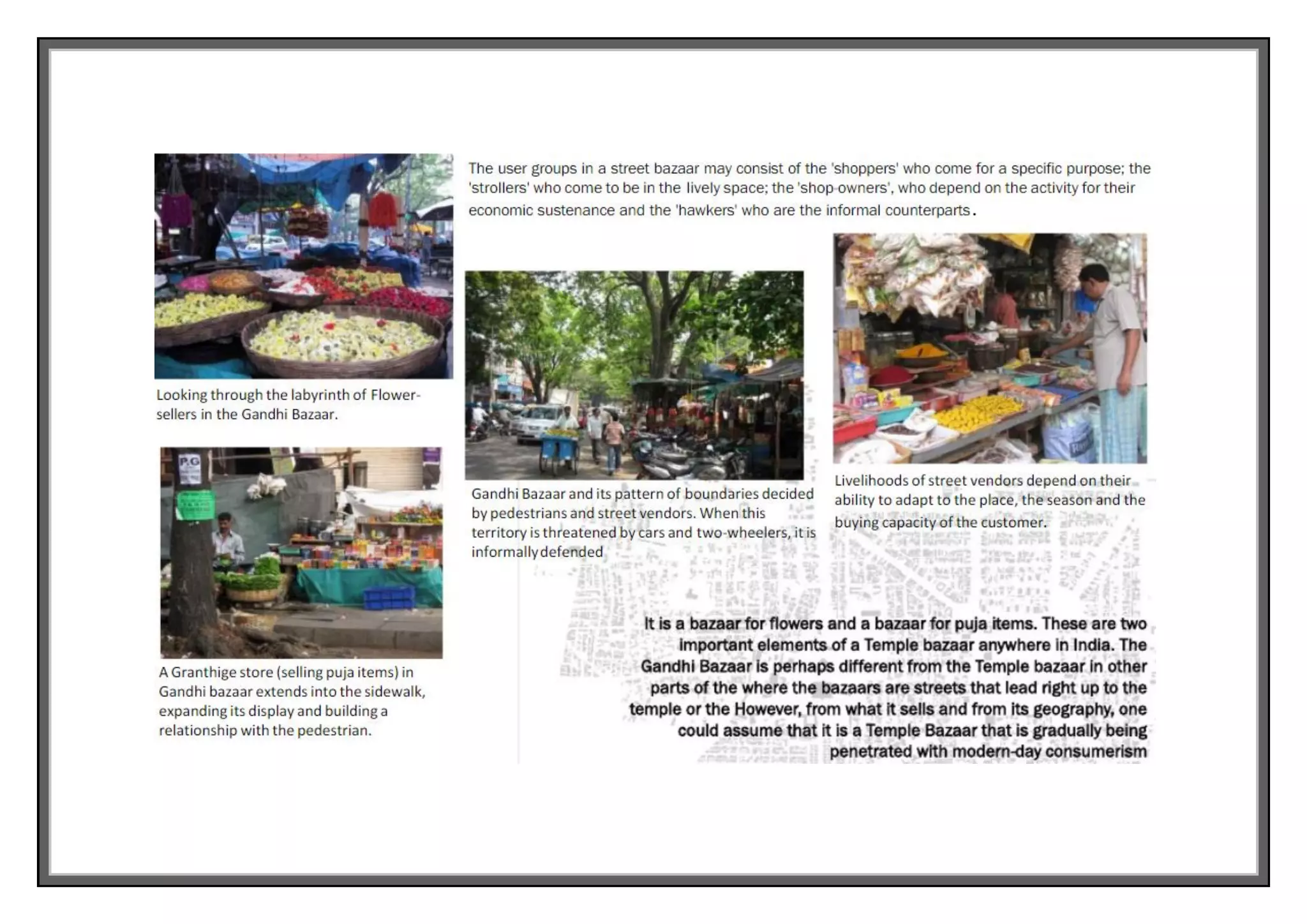 Gandhi bazaar Case study | PDF