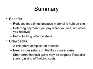 Understanding Oracle Consigned Inventory | PPT
