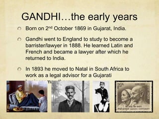Gandhi Powerpoint Grades 2-4 | PPTX