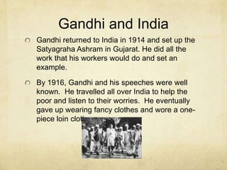 Gandhi Powerpoint Grades 2-4 | PPTX