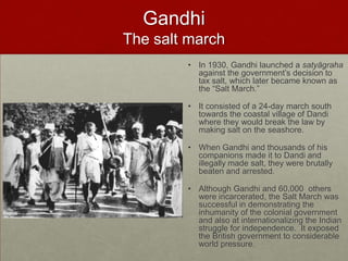 Gandhi & Mandela | PPTX