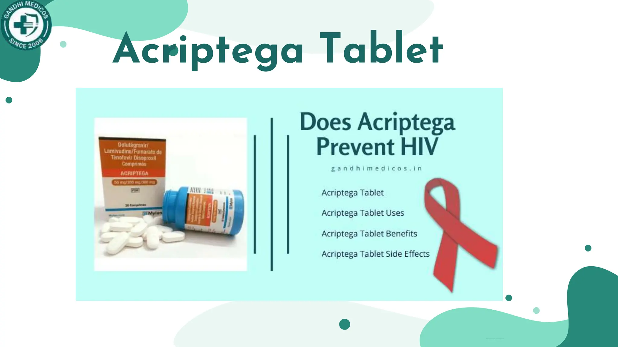 ACRIPTEGA TABLET USES, BENFITS AND SIDE EFFECTS | PPTX