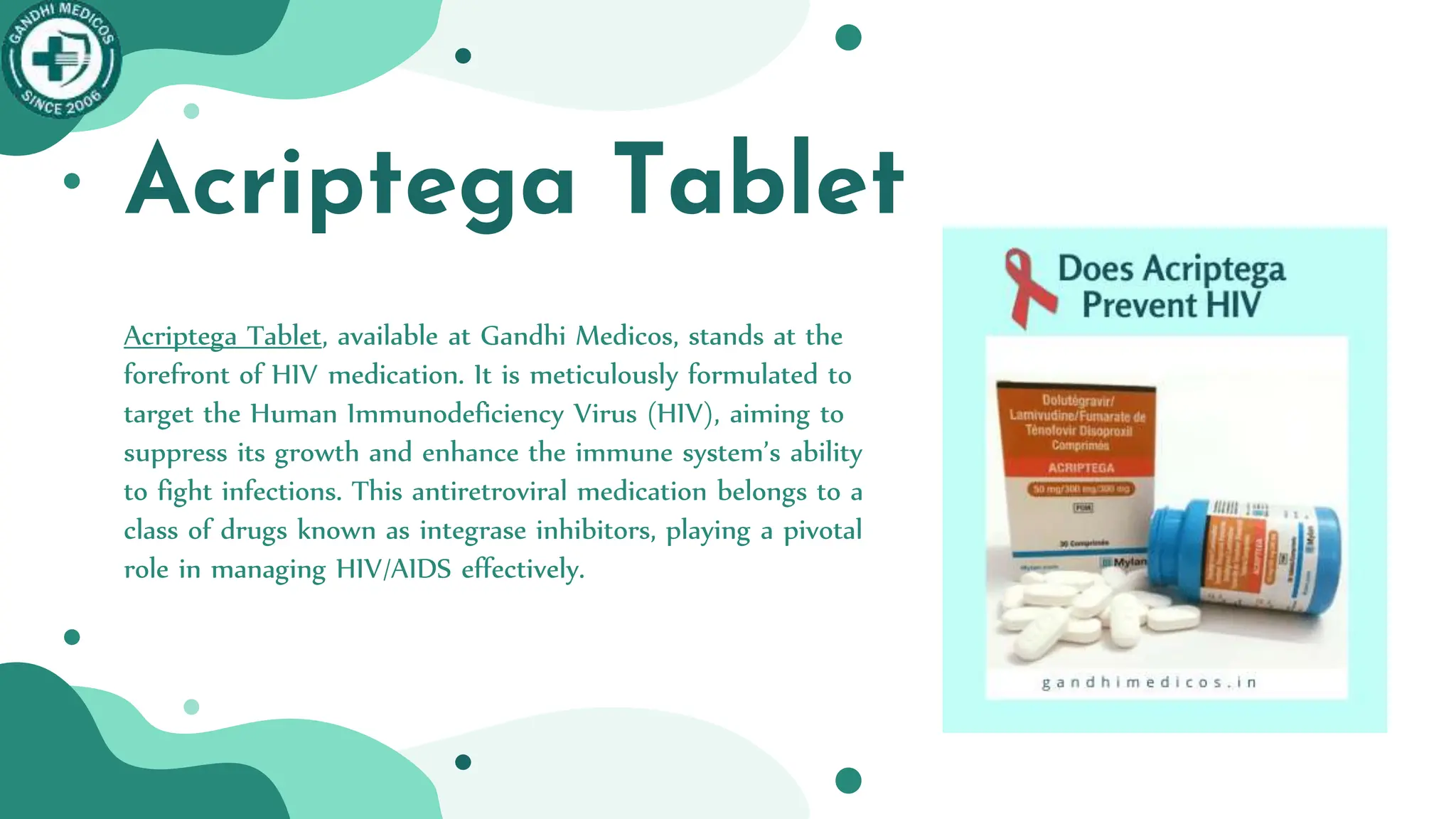 ACRIPTEGA TABLET USES, BENFITS AND SIDE EFFECTS | PPTX